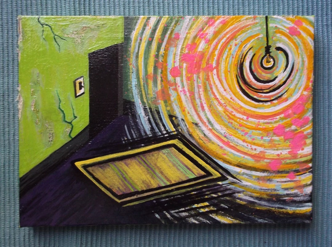 Luminous Room Canvas Painting - Etsy