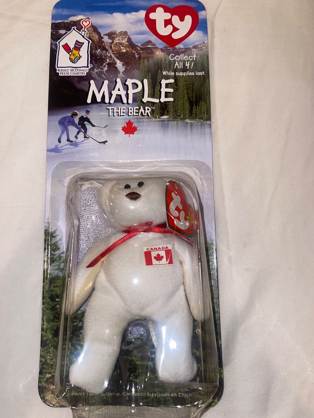 Maple the Bear Beanie Baby- Brand New - Etsy