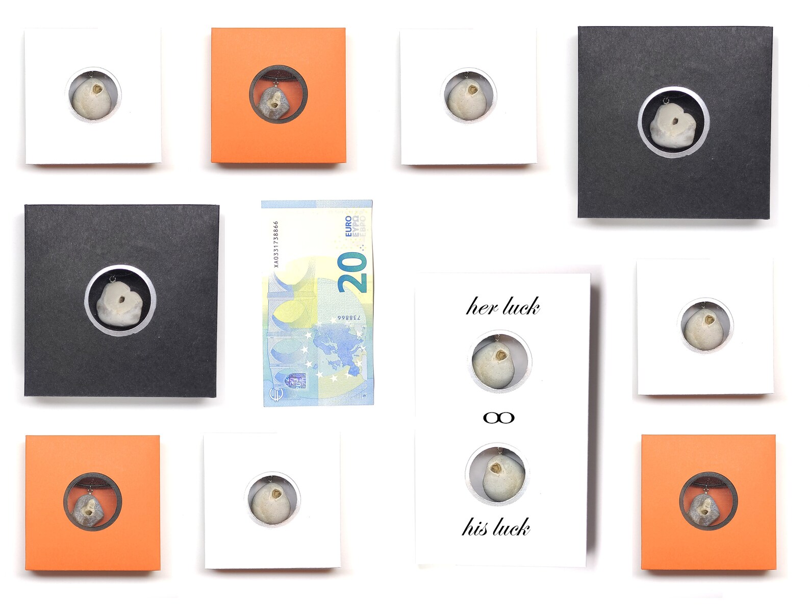 Witch Stone Necklace, Stone With a Hole, Pendant of Good Luck, Hag ...