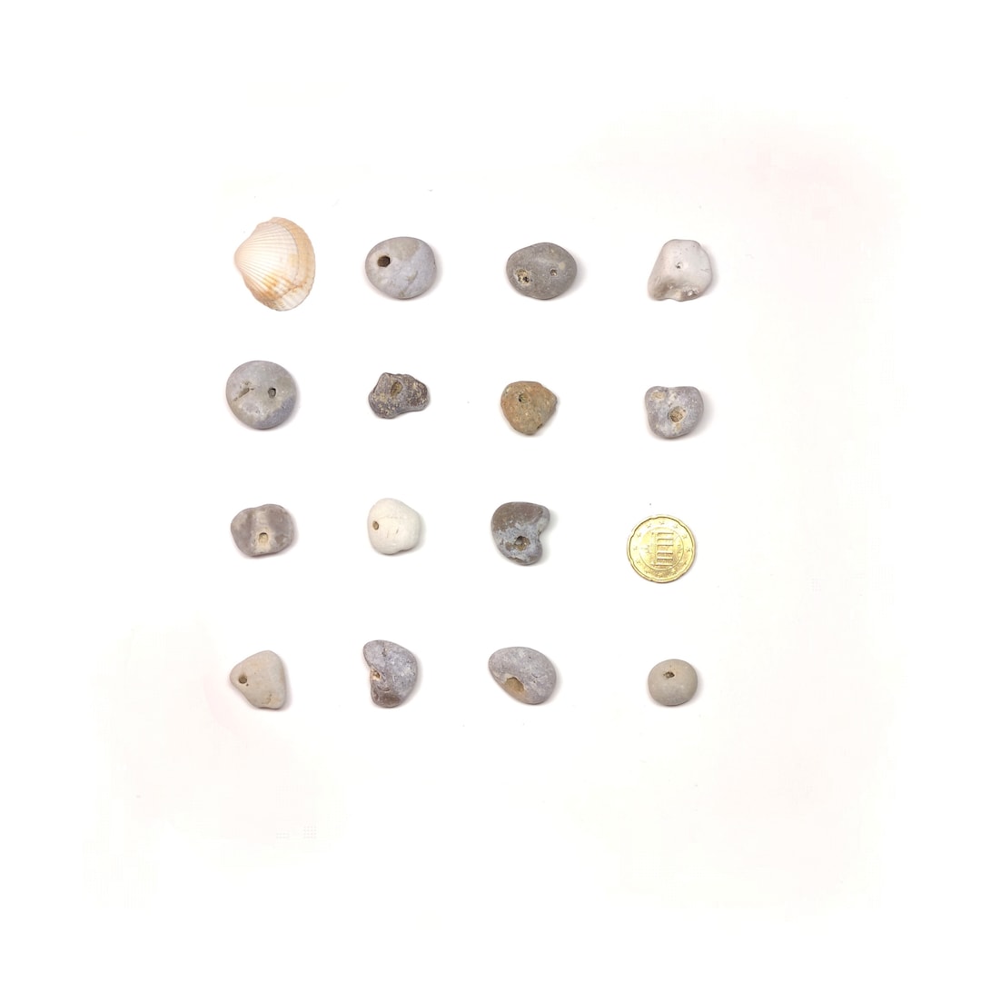 Holey Hag Stone Bulk Set From Normandy, Bulk 3-100 Lot Beach Stones ...