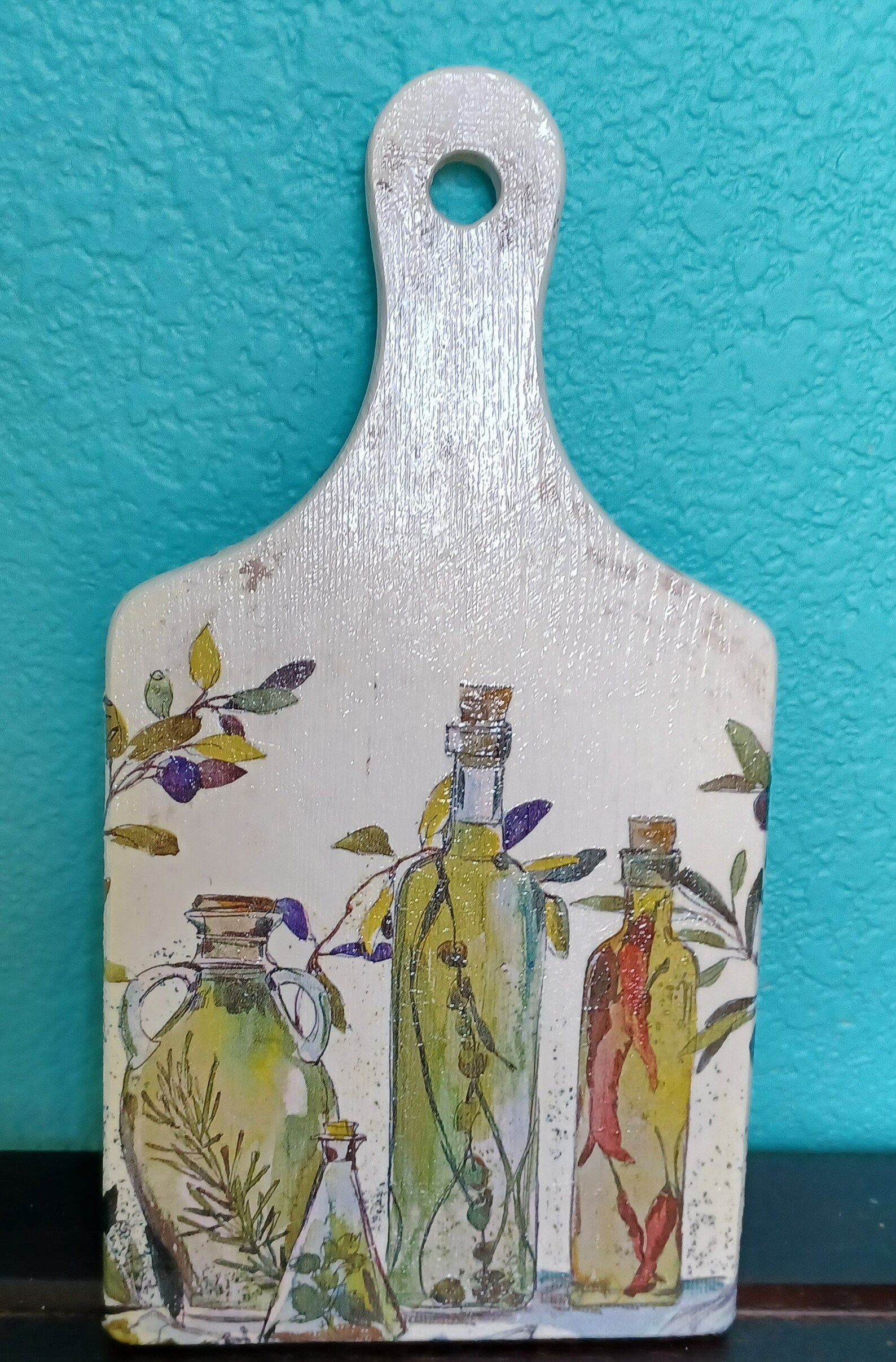 Wooden Decoupaged Cutting Board - Etsy