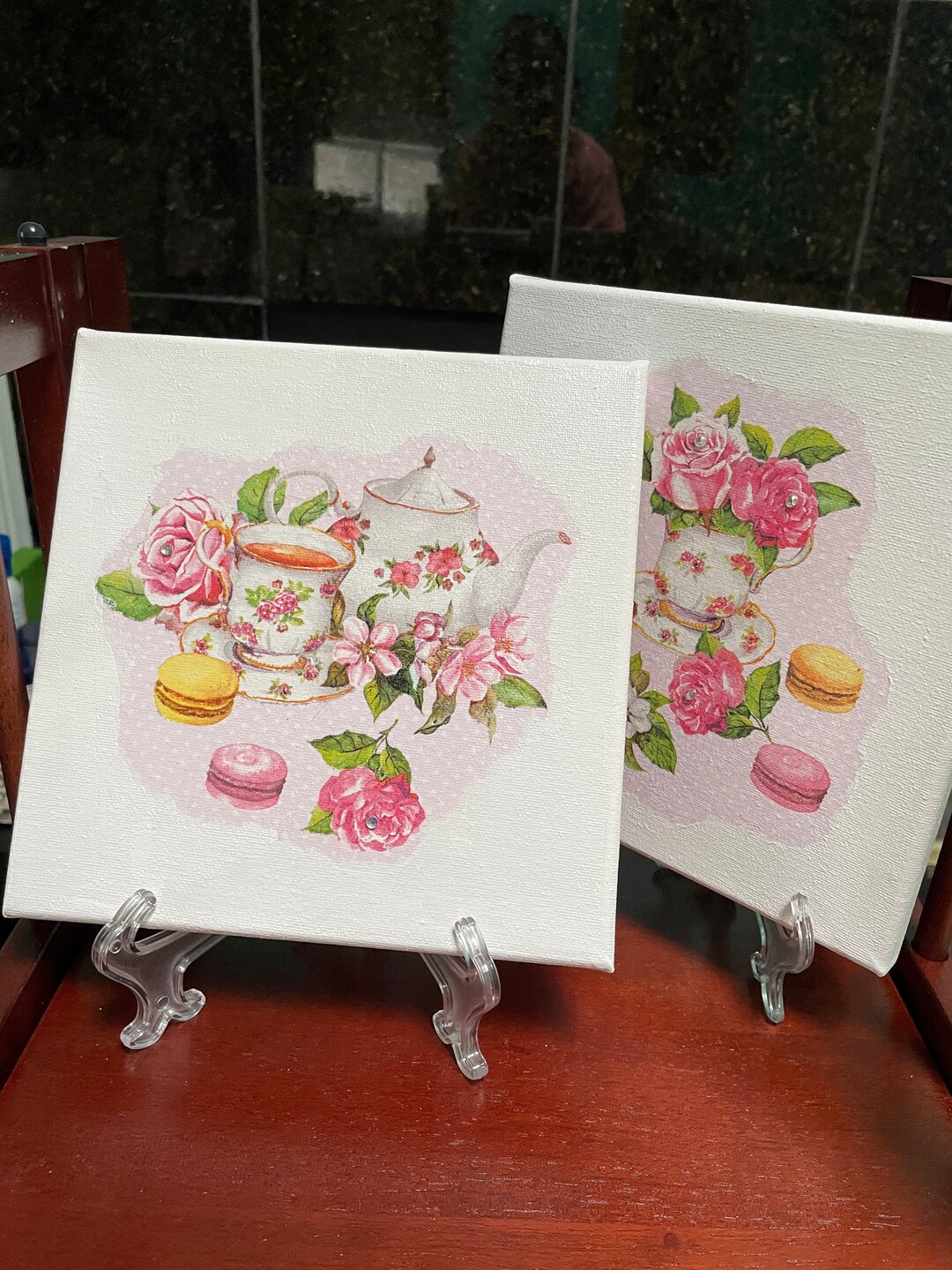 Decoupaged Kitchen Canvas Deco - Etsy