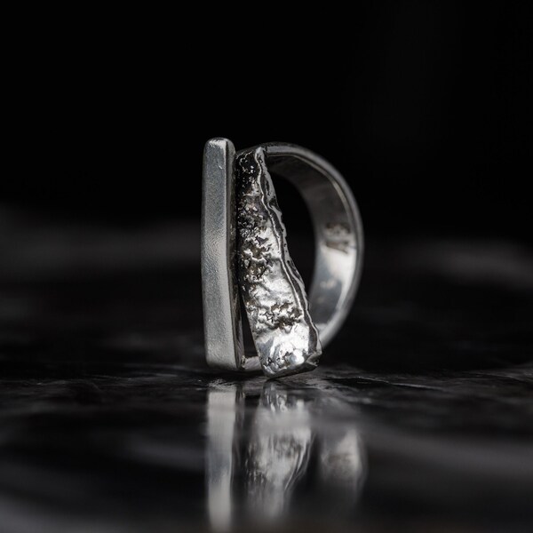 Rough Texture Ring - Etsy