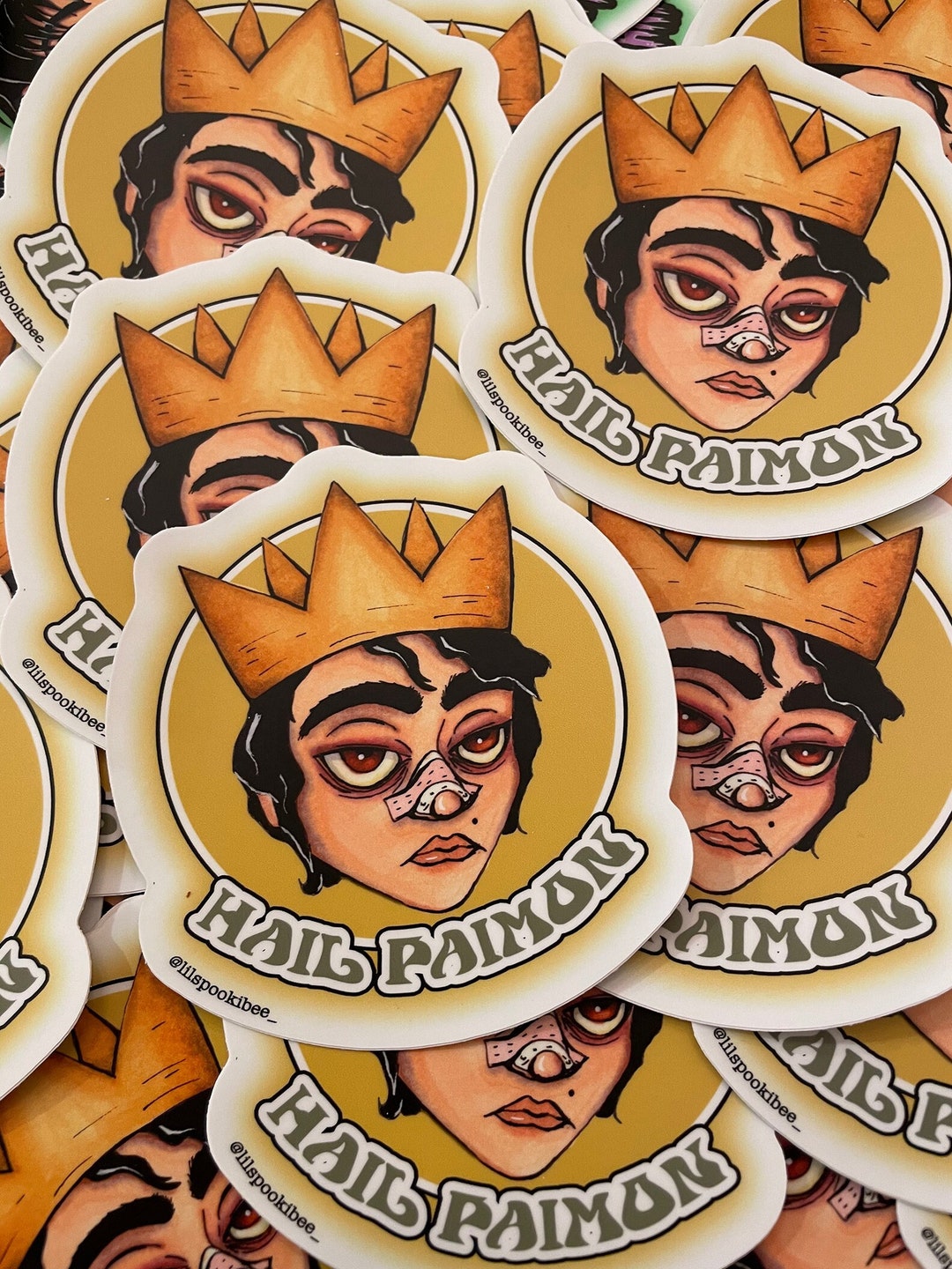 Hereditary Hail Paimon Sticker - Etsy