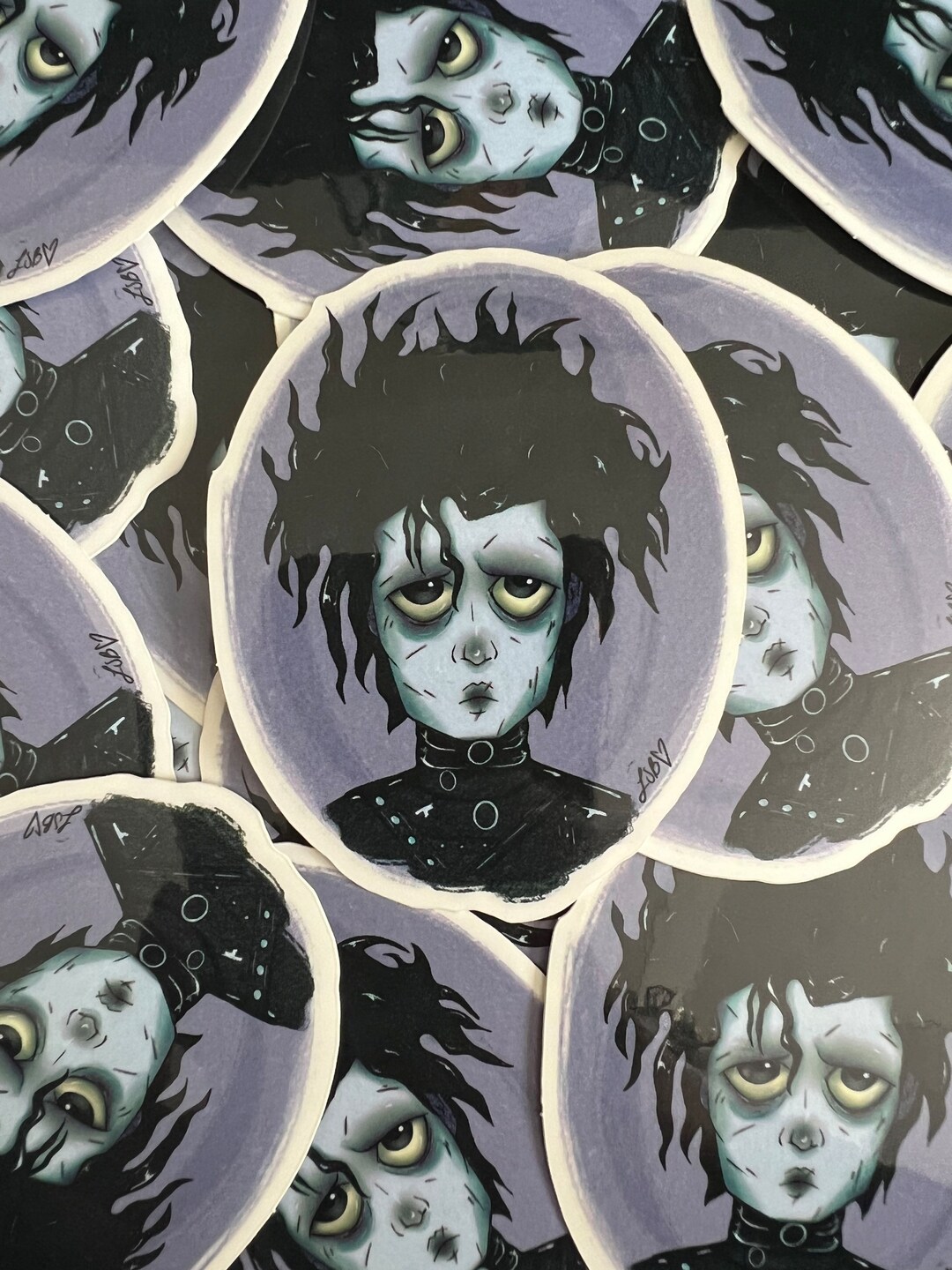 Edward Scissorhands Sticker - Etsy