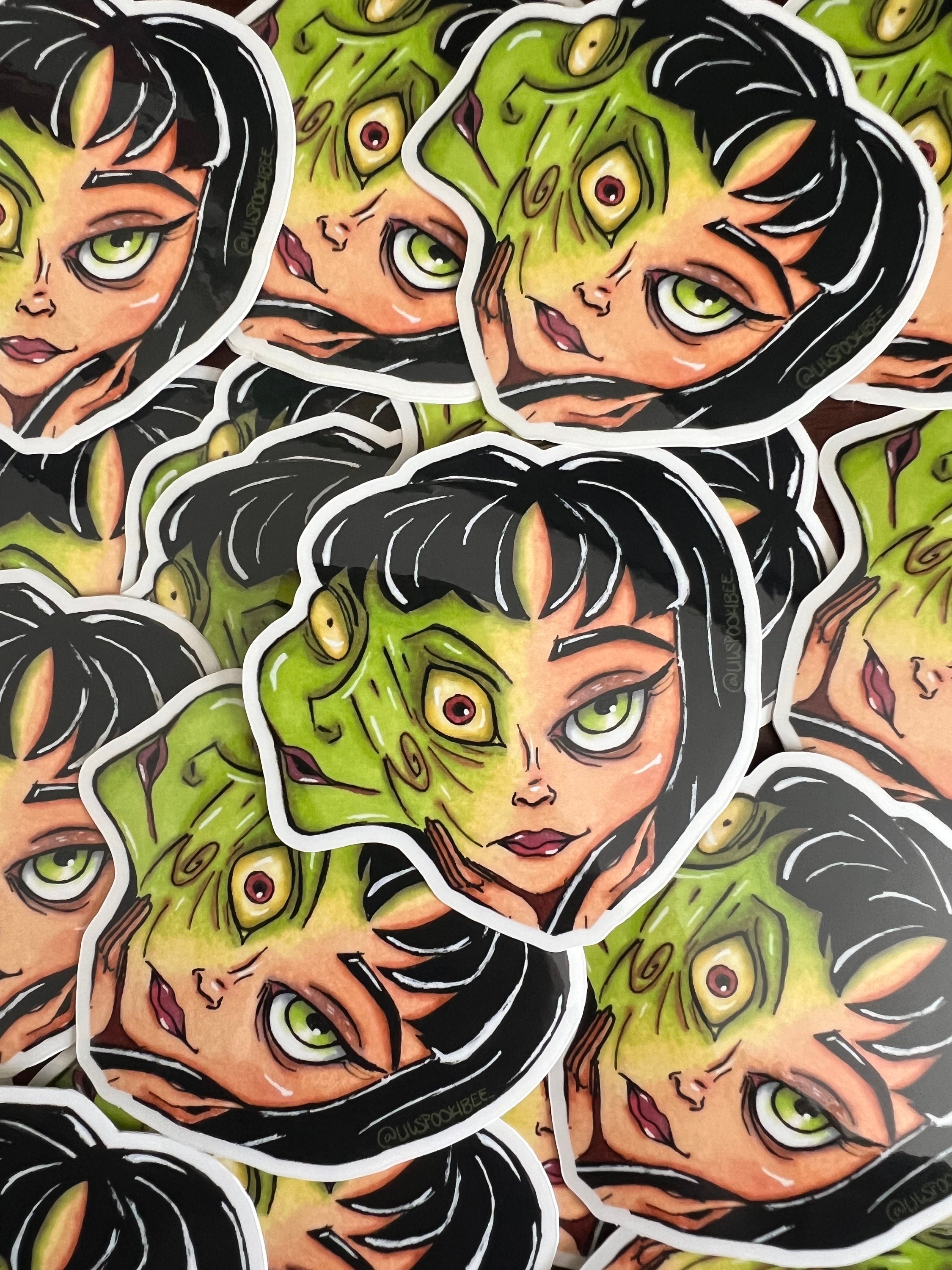 Tomie Sticker - Etsy