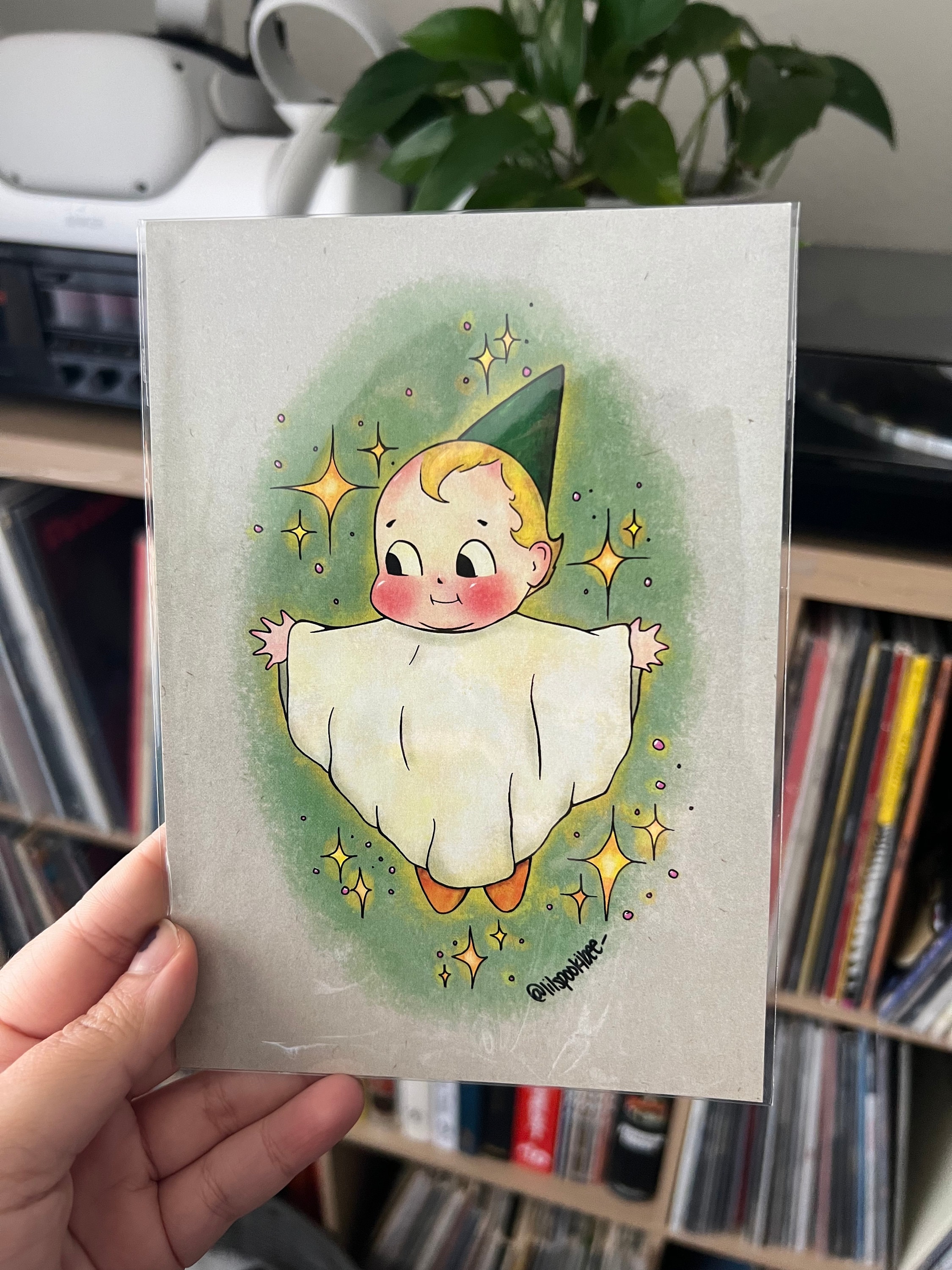 You as a Kewpie Baby Print - Etsy