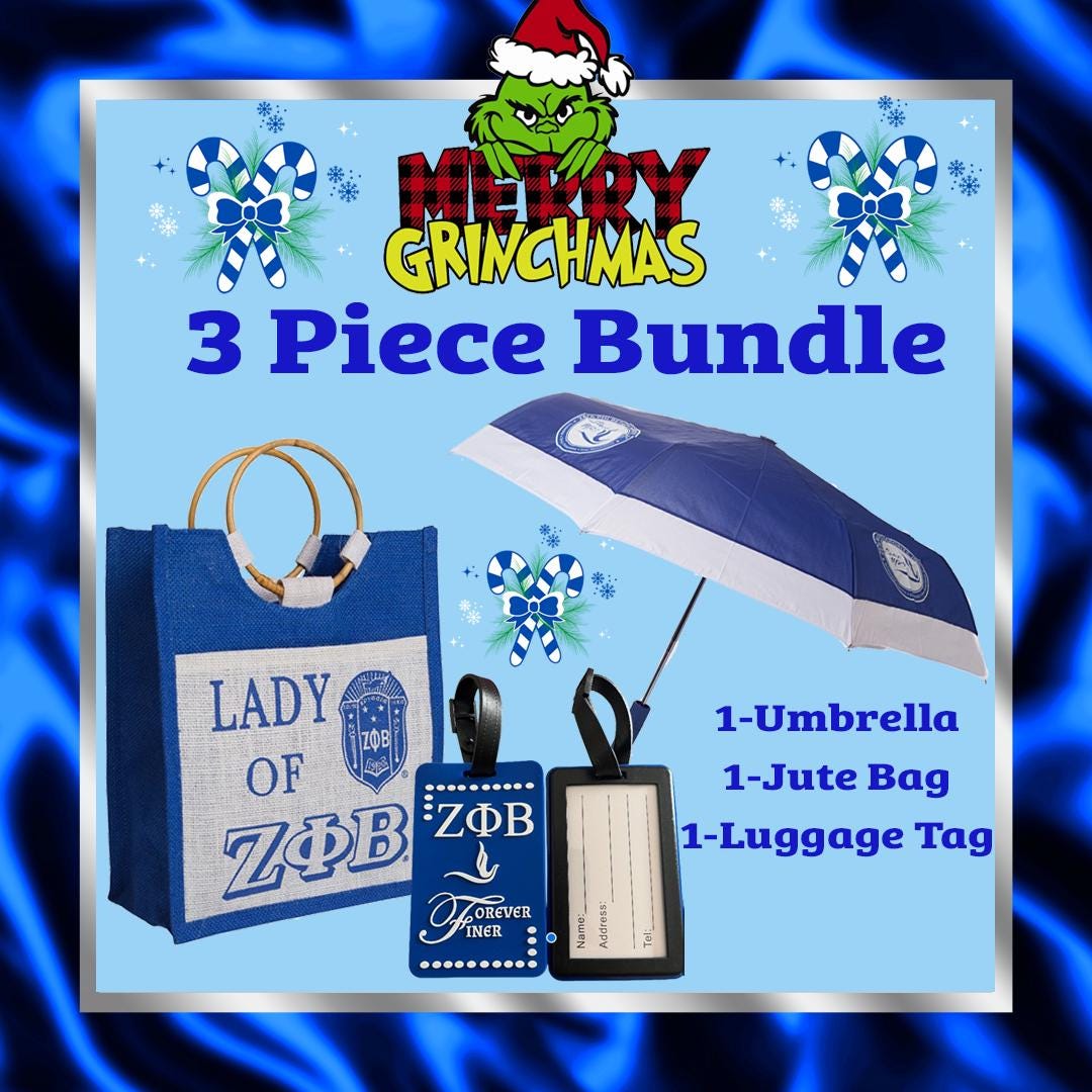 Zeta Gift Set, Zeta Paraphernalia, Zeta Phi Beta Sorority Inc, Zeta Phi ...