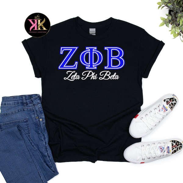 Zeta Phi Beta Sorority Shirts - Etsy