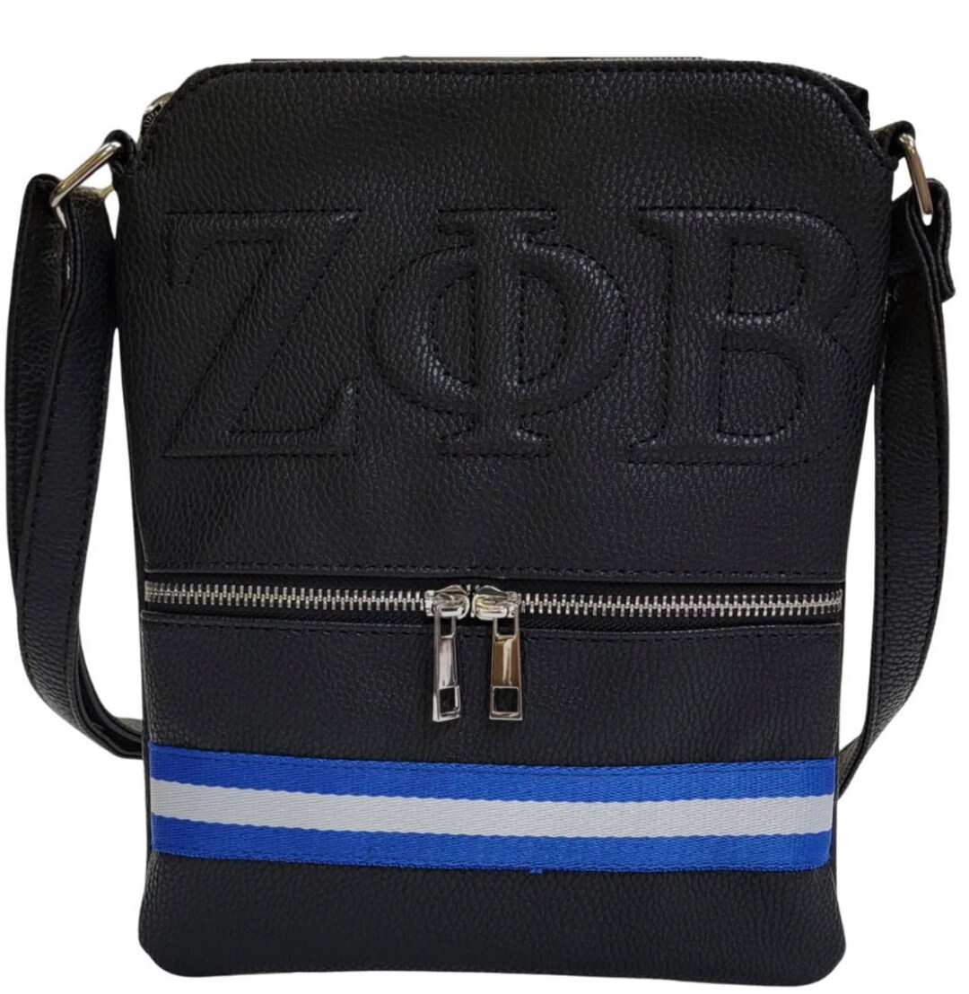 Zeta Phi Beta Crossbody Purse, J16, Since 1920, Zeta Apparel, Zeta Phi ...