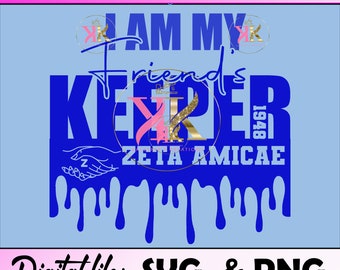 Zeta Amicae Png, Cut File, Zeta PNG, Zeta SVG, D9, Zeta Phi Beta ...