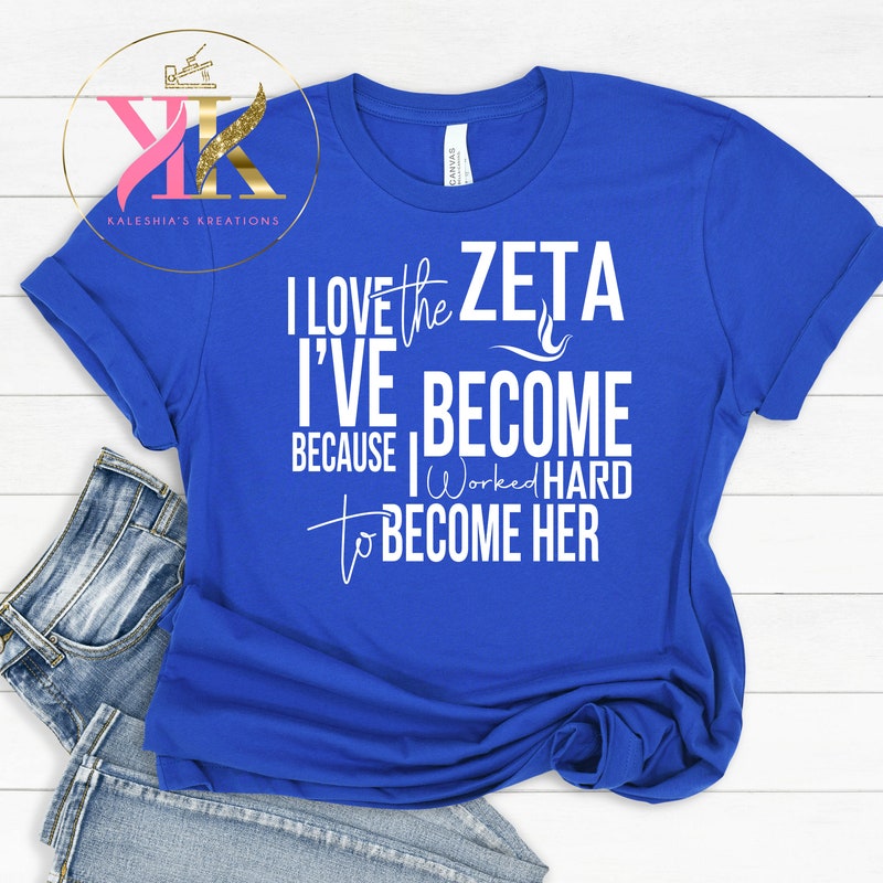 Zeta Phi Beta Sorority Shirts - Etsy