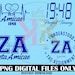 Zeta Amicae Png, Cut File, Zeta PNG, Zeta SVG, D9, Zeta Phi Beta ...