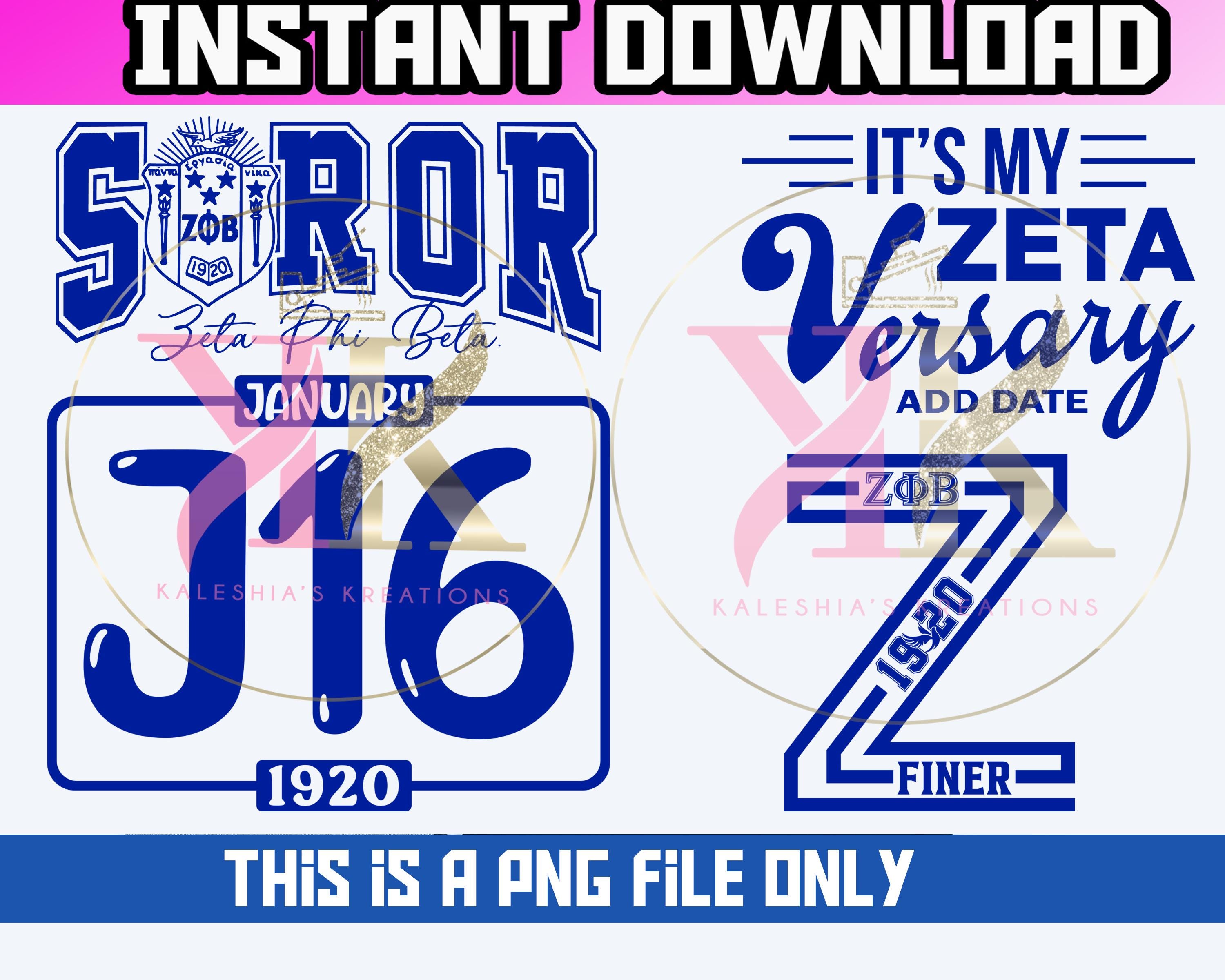 Zeta Png, Zeta Phi Beta Instant Download, Zeta Phi Beta Sorority PNG ...