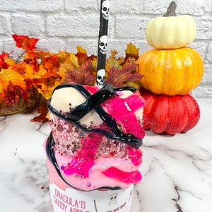 Dracula's Candy Apple Cracking Slime thick & Glossy Slime DIY Clay ...