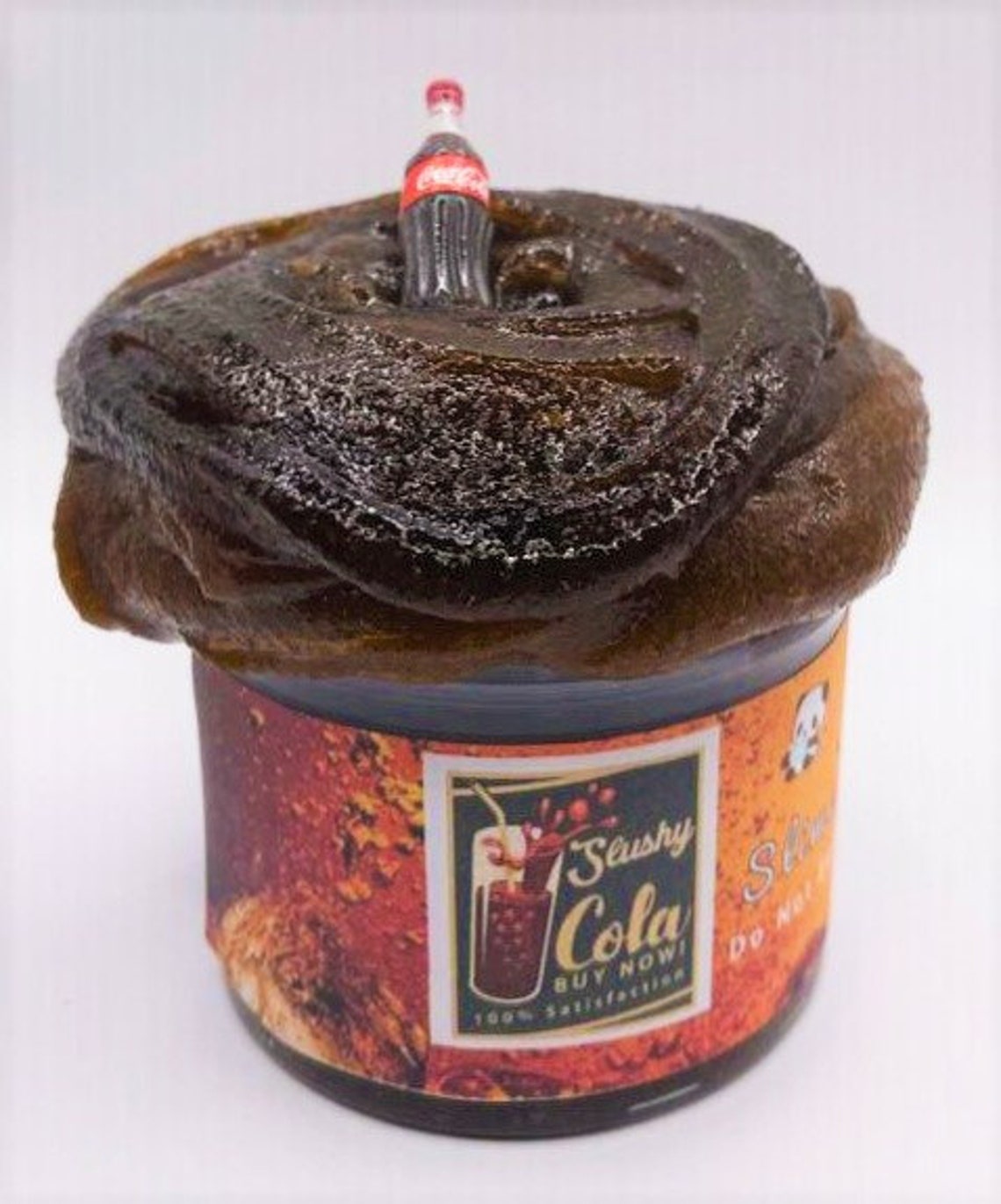 Slushy Cola Jelly Scented Slime, Coca-cola Charm, ASMR Slime - Etsy