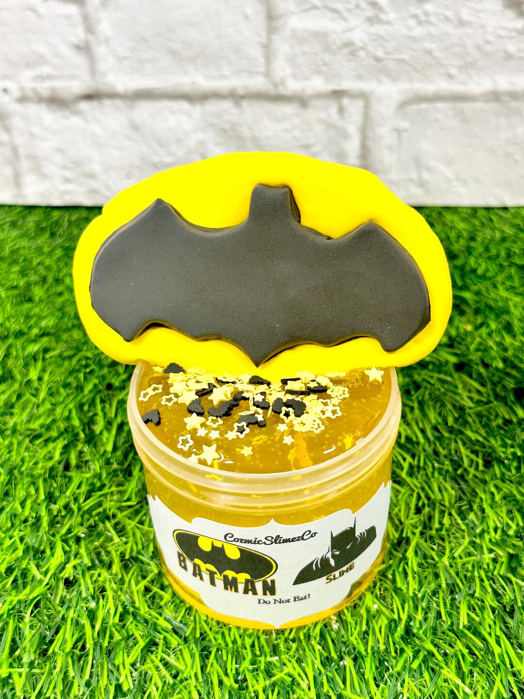 NEW! Batman – Thick & Clear Slime DIY Clay ~stretchy~ Scented~ Slime ...