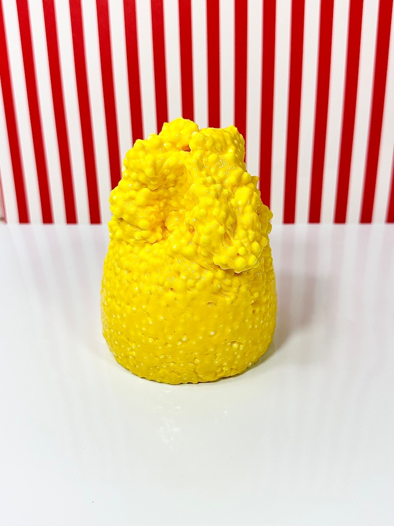 Buttery and Caramel Popcorn Floam Slime ~ Stretchy ~ Slime Gift ...