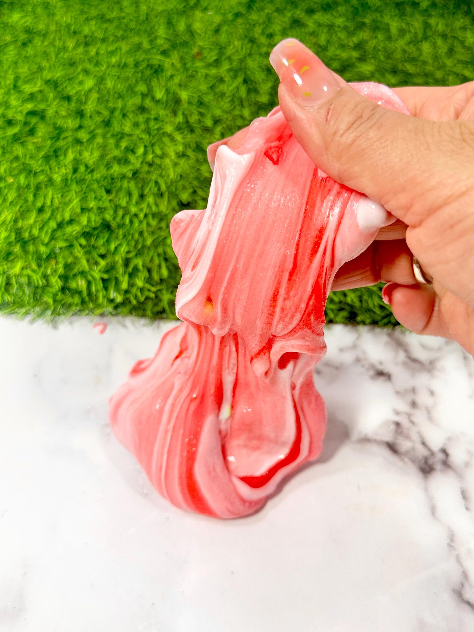 Dúo de slime de yogur y mezcla de frutos secos: slime ASMR perfumado y ...