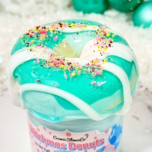 Stitchmas Donuts Butter Slime DIY Clay~ Christmas Slime~ Stretchy ...