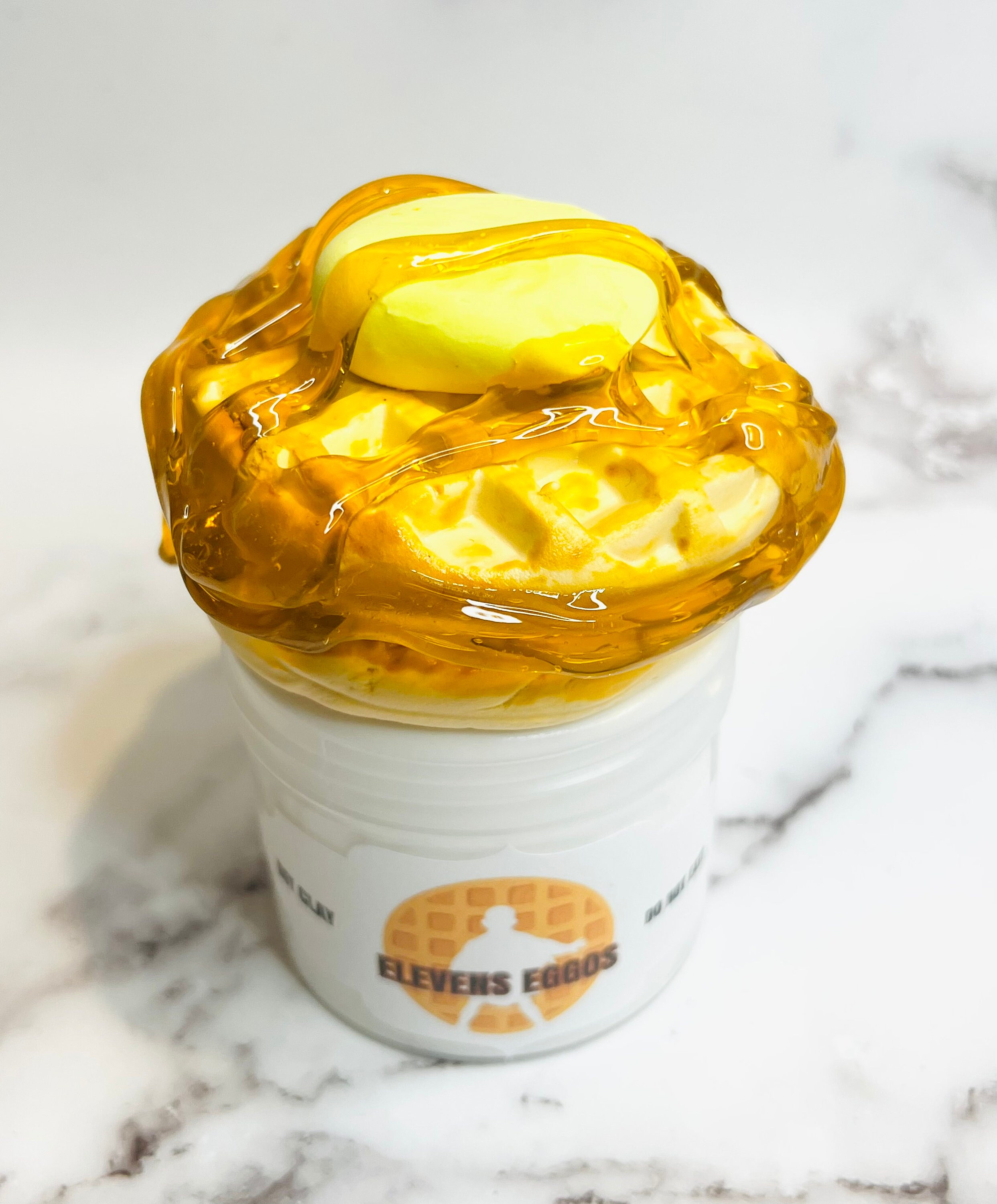 Elevens Eggos Slime Stranger Things Butter Slime DIY - Etsy