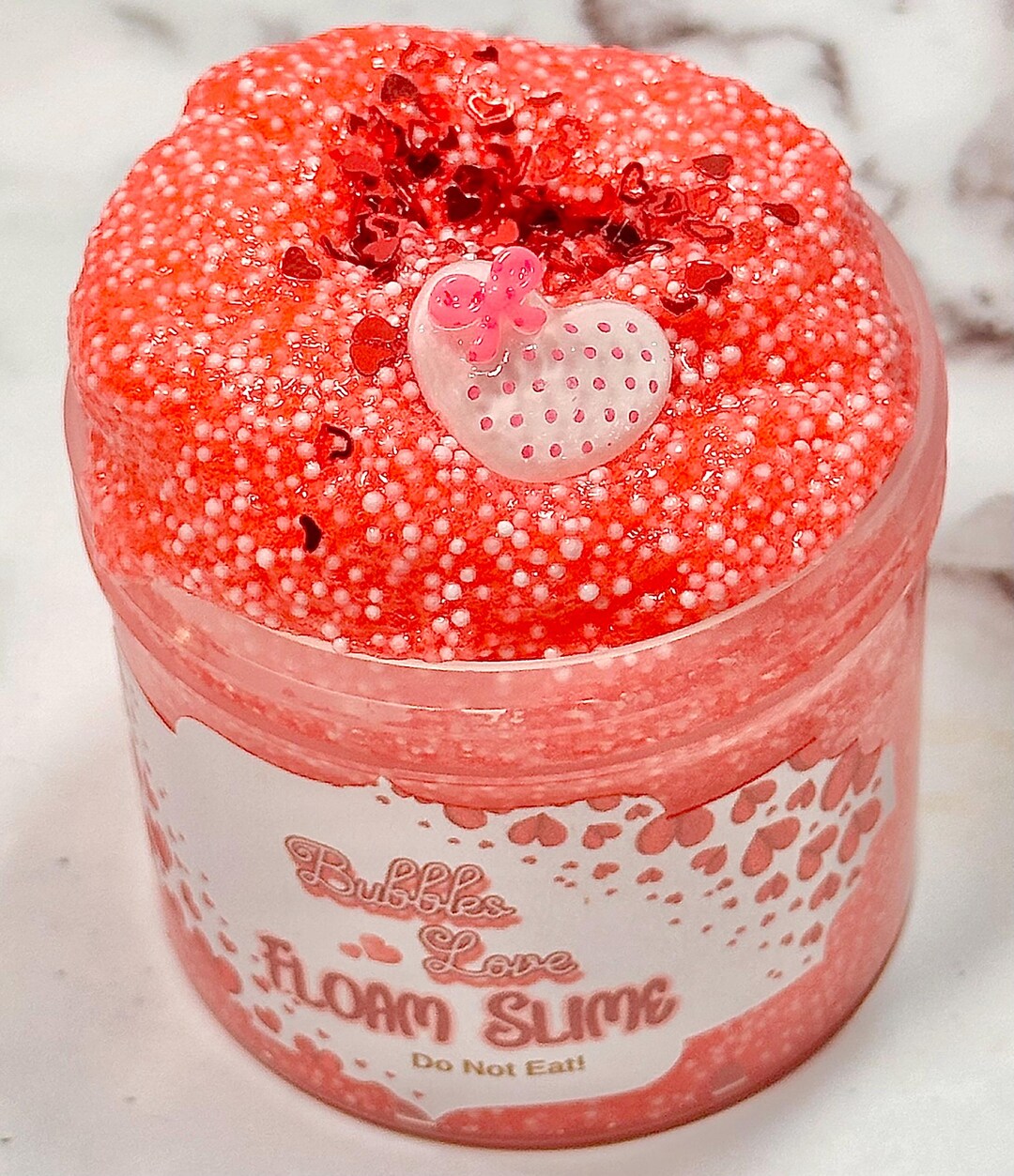 Bubble Love Micro Floam Slime ~stretchy~scented~slime Shops~asmr - Etsy