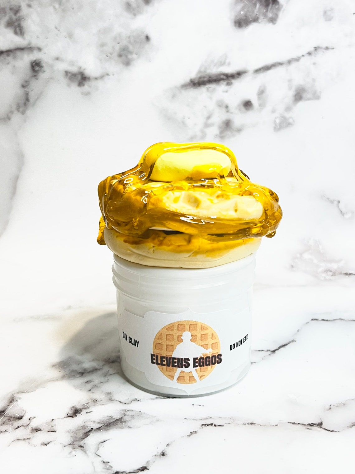 Elevens Eggos Slime Stranger Things Butter Slime DIY - Etsy