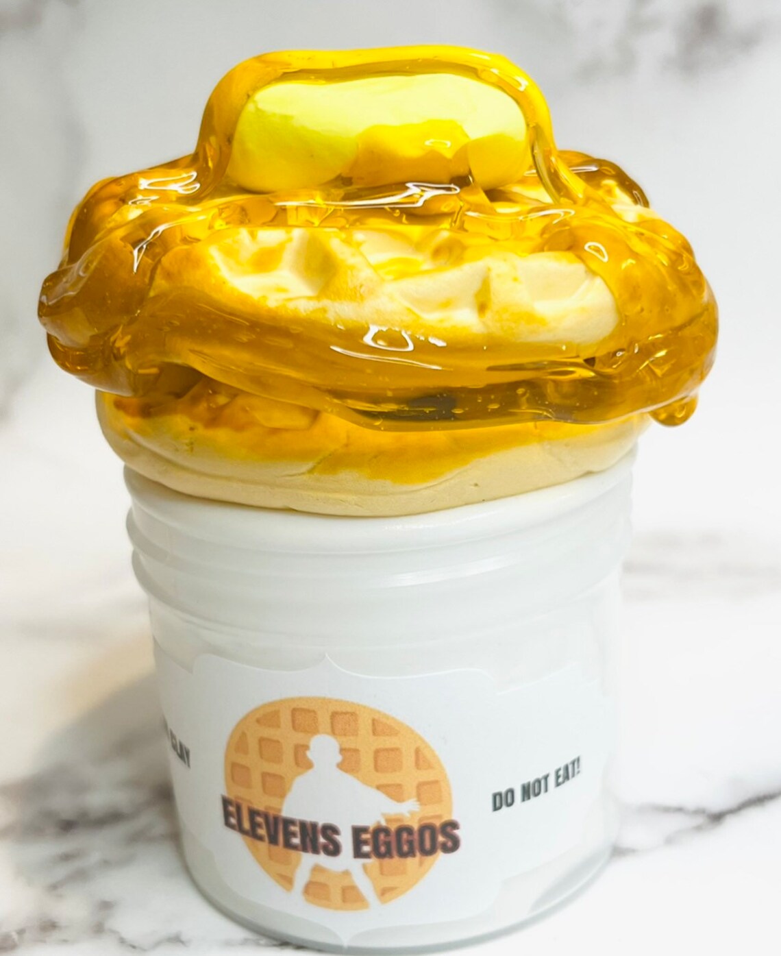 Elevens Eggos Slime Stranger Things Butter Slime DIY - Etsy