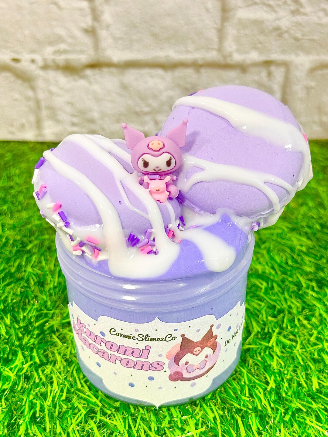 Kuromi Macarons Butter Slime – DIY Clay Macarons ~stretchy~ Scented~ Slime Shops~ ASMR - Etsy