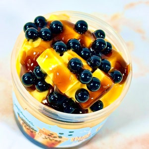 Thai Tea Thick and Glossy Slime ~stretchy~ Scented~slime Shop~asmr - Etsy