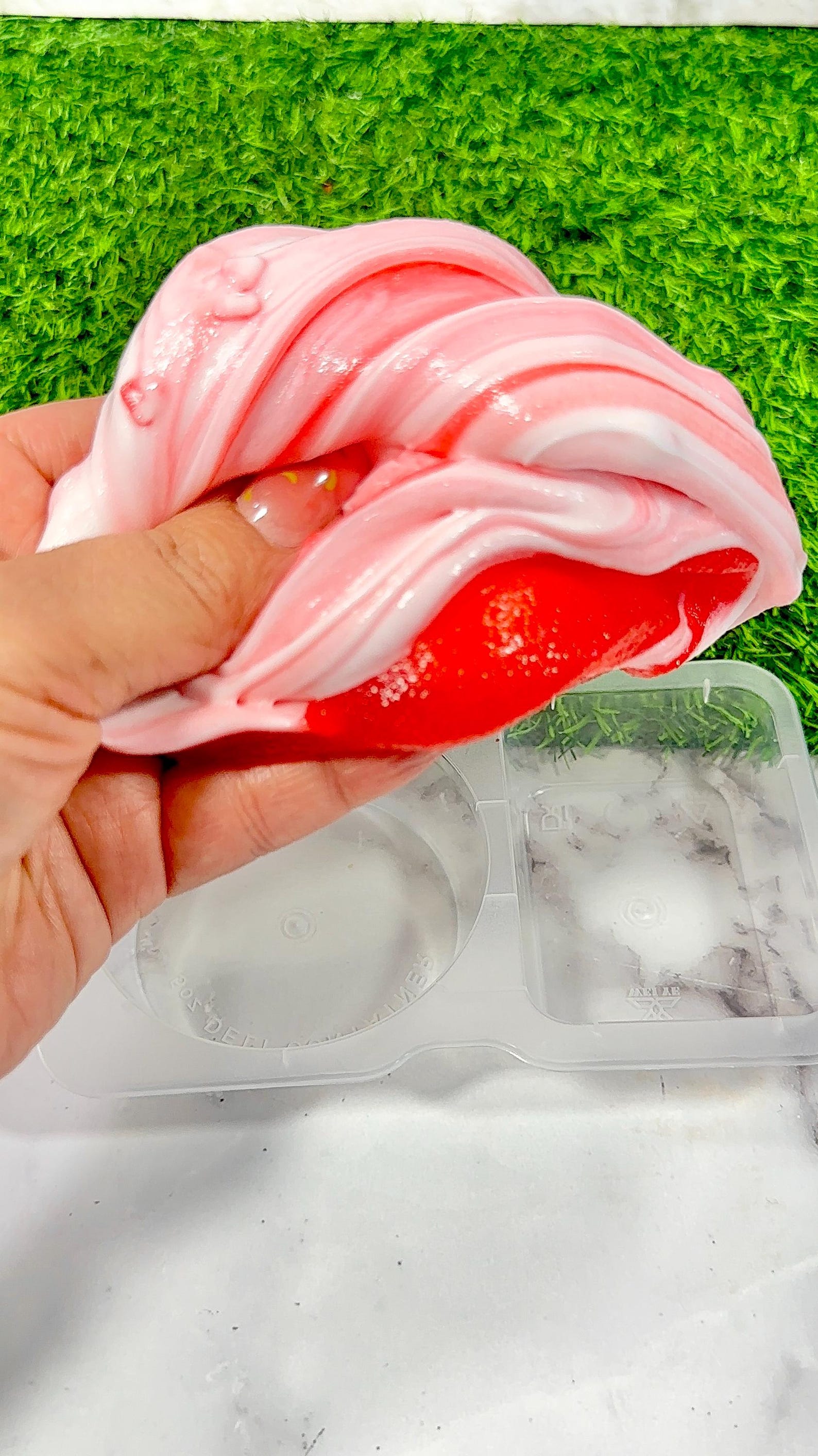 Dúo de slime de yogur y mezcla de frutos secos: slime ASMR perfumado y ...