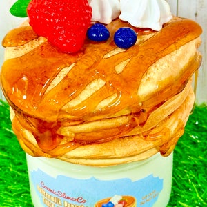 Buttermilk Pancakes Glossy Slime Kit: DIY Clay, Syrup, and Fruit - ASMR ...