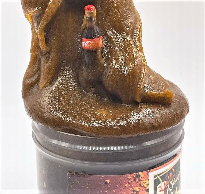 Slushy Cola Jelly Scented Slime, Coca-cola Charm, ASMR Slime - Etsy