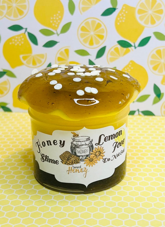 Honey Lemon Icee Slimethick and Clear Slimehoney and Lemon - Etsy