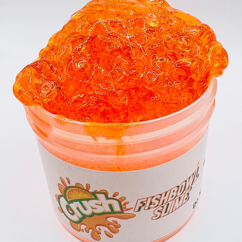 Orange Slime - Etsy