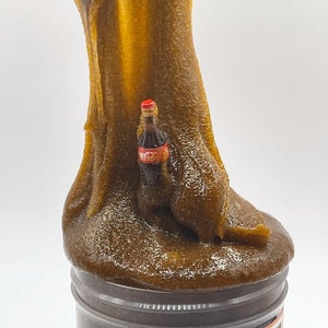 Slushy Cola Jelly Scented Slime, Coca-cola Charm, ASMR Slime - Etsy