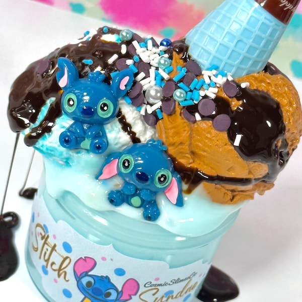 Stitch Slime - Etsy