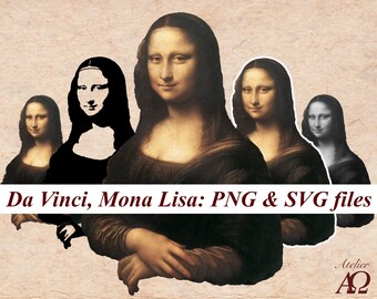 Cut File Mona Lisa - Etsy