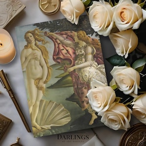 Botticelli Birth of Venus Journal Mythology Notebook Italian Art ...