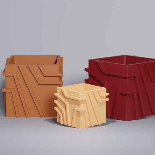 3d Printed Planter - Etsy