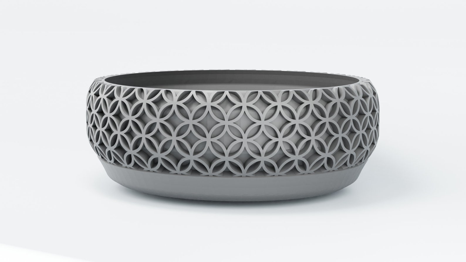 Planter Bowl 3D Print STL File for 3D Printers Model 3 - Etsy