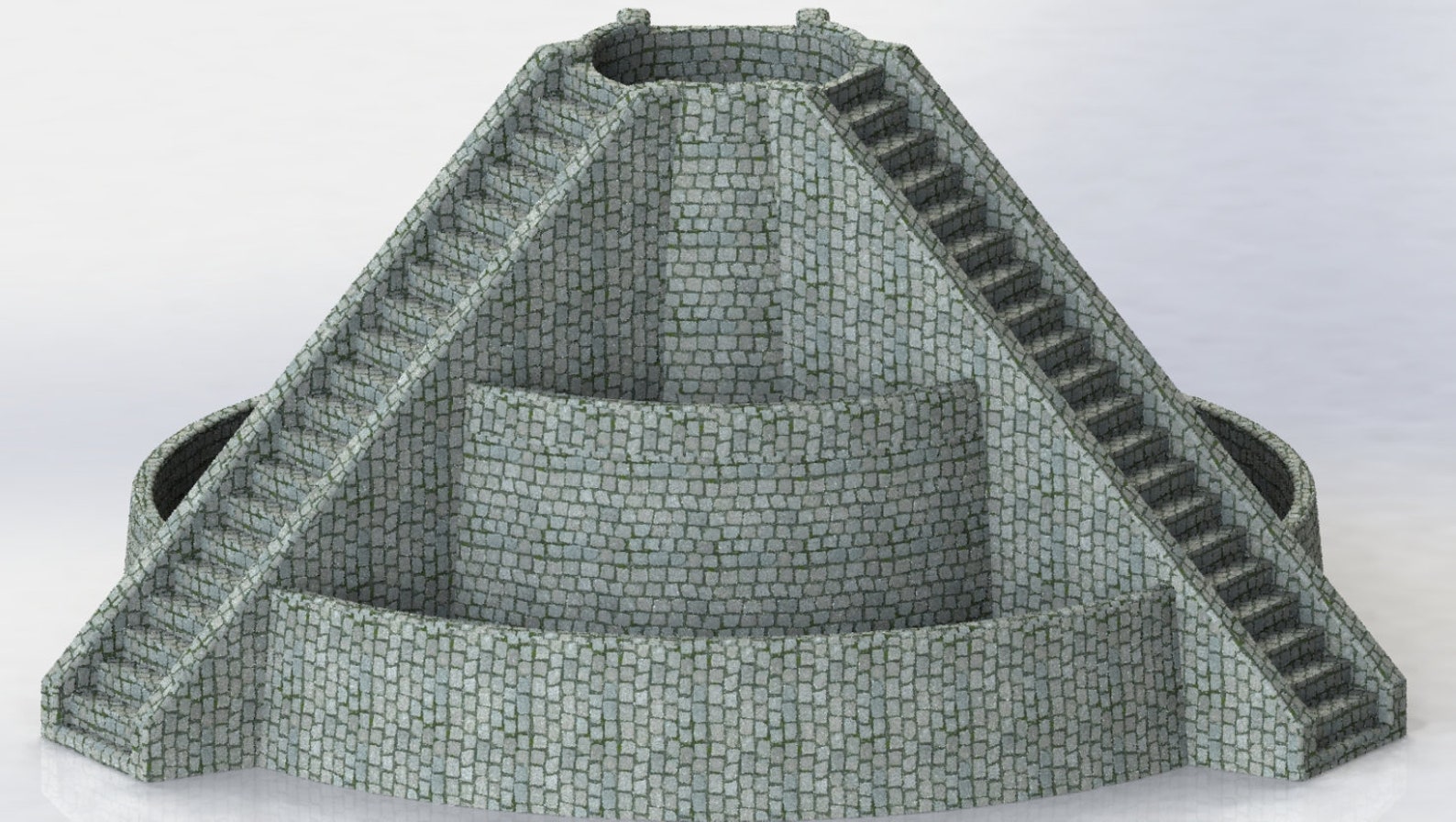 Planter Pot Pyramid 2 3D Print STL File - Etsy