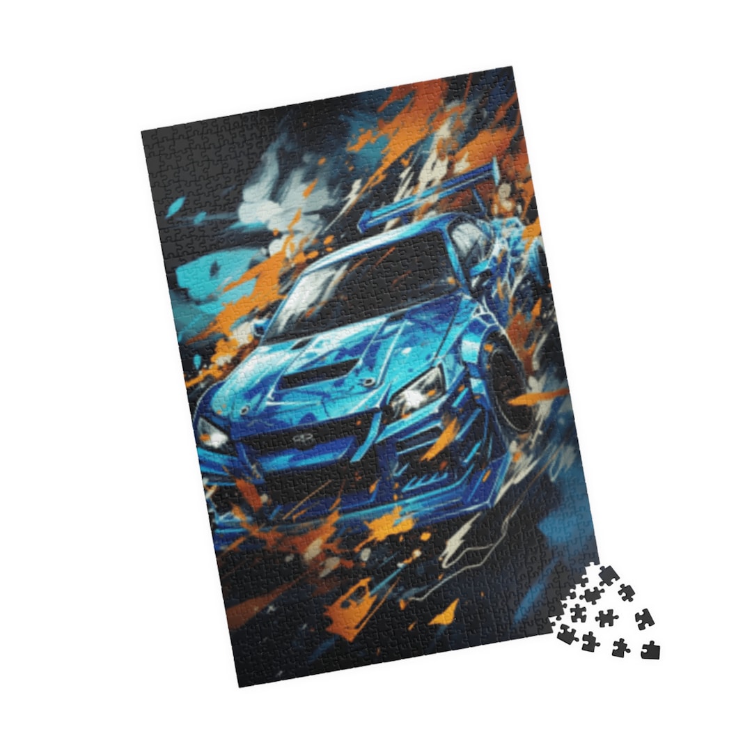 Fast Cars Art Puzzle (110, 252, 500, 1014-piece) - Etsy