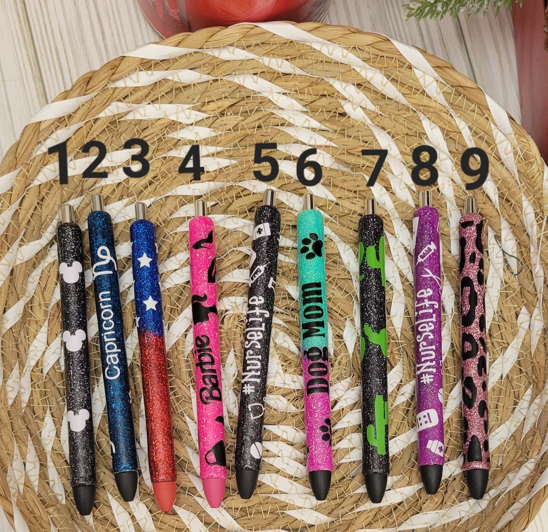 Epoxy/resin Ink Joy Glitter Gel Pens - Etsy