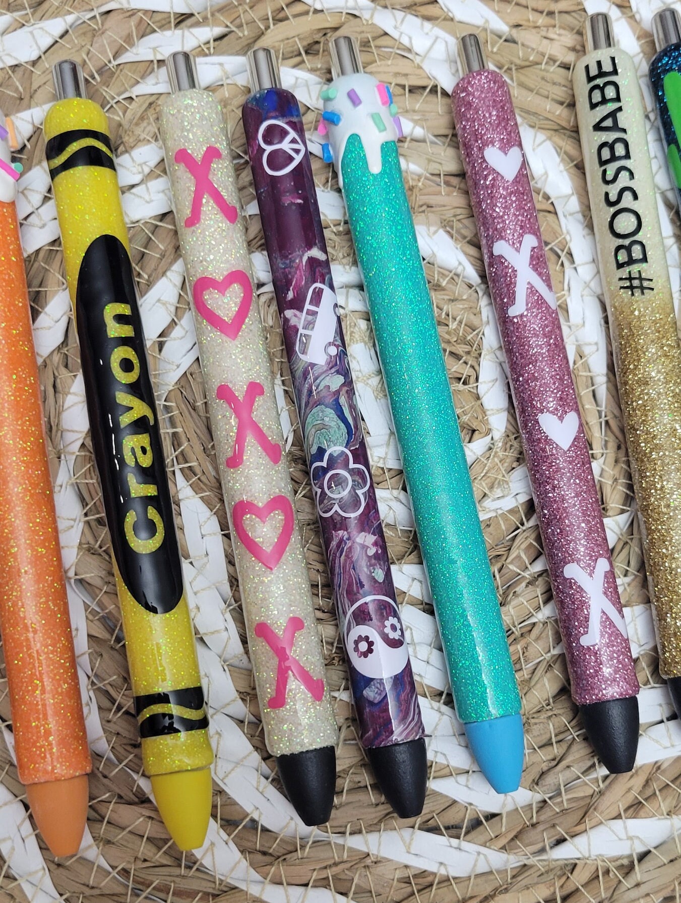 Epoxy/resin Ink Joy Glitter Gel Pens - Etsy