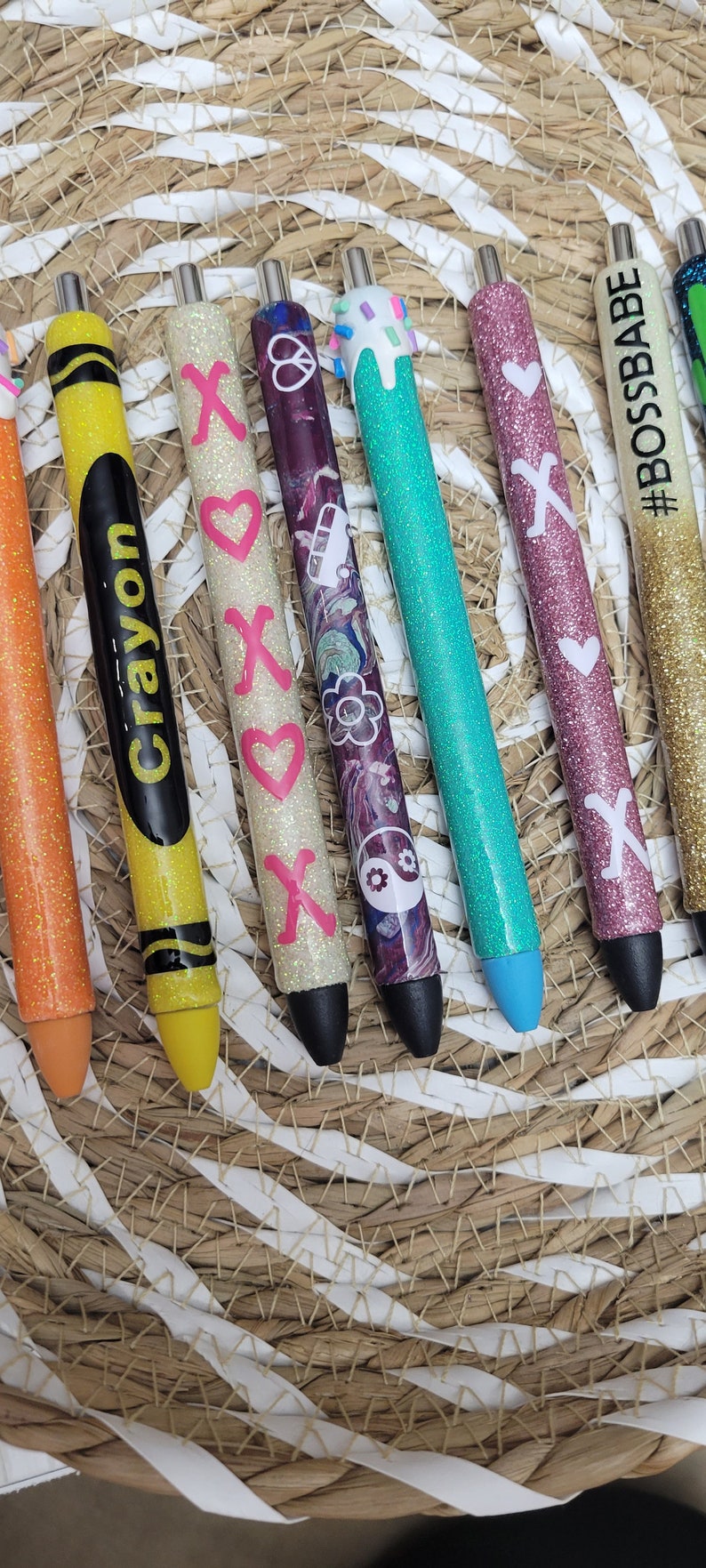 Epoxy/resin Ink Joy Glitter Gel Pens - Etsy