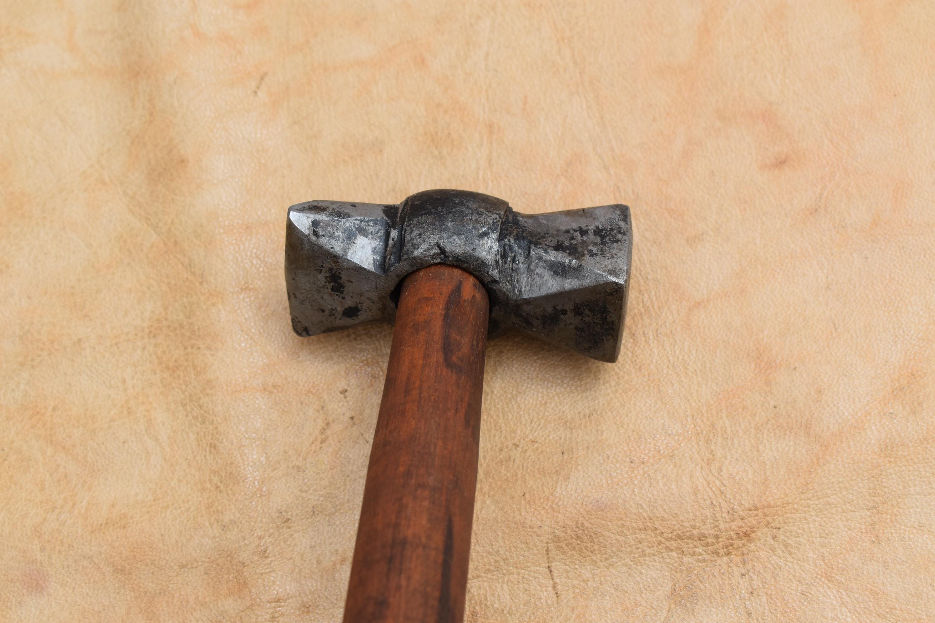 Blacksmith Hammer Iron Handmade Wood Working Square Head Tinsmith ...