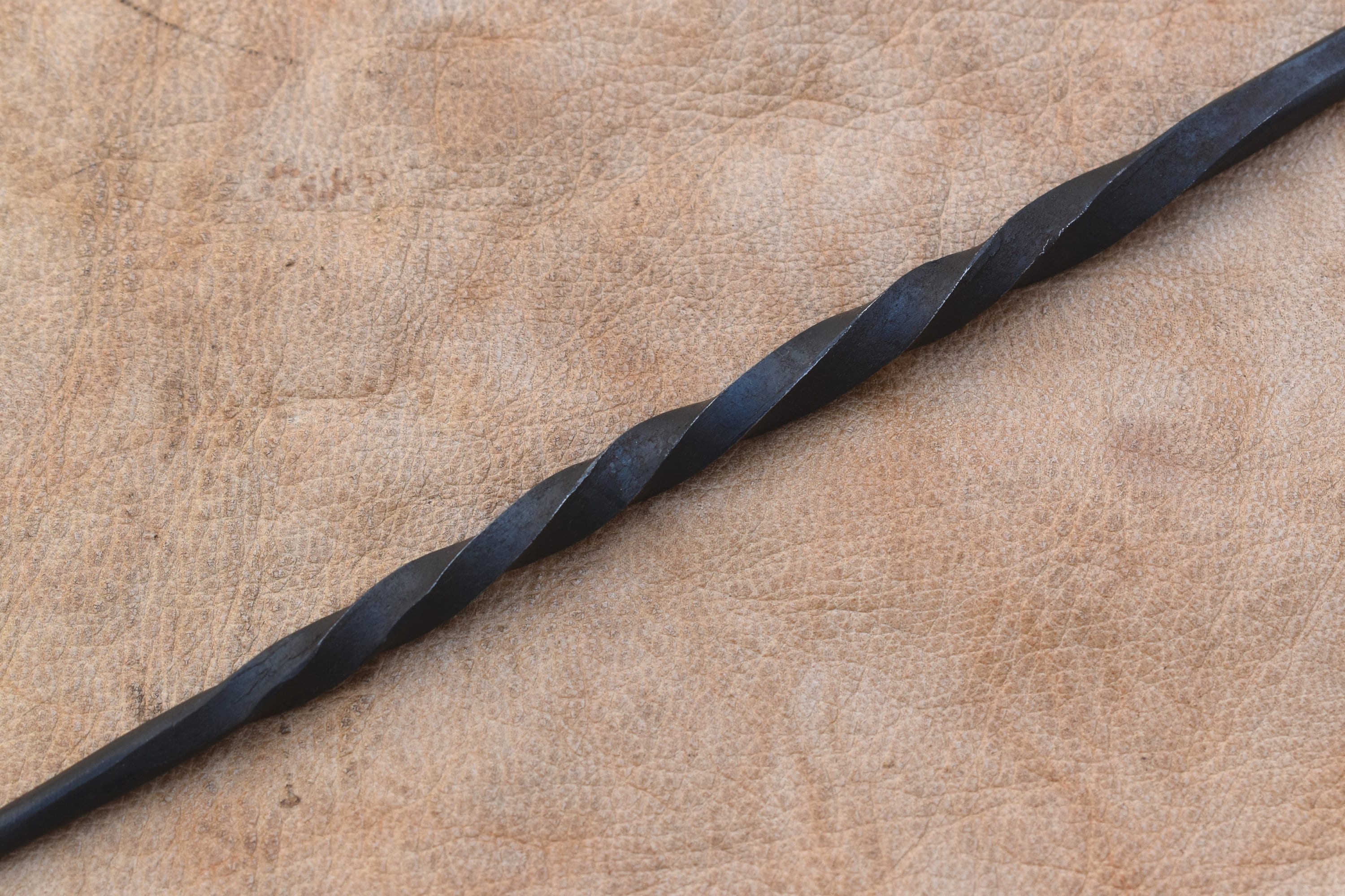 Handmade Vintage Blacksmith Iron Spike Hand Forged Fid Spiral Sailing ...