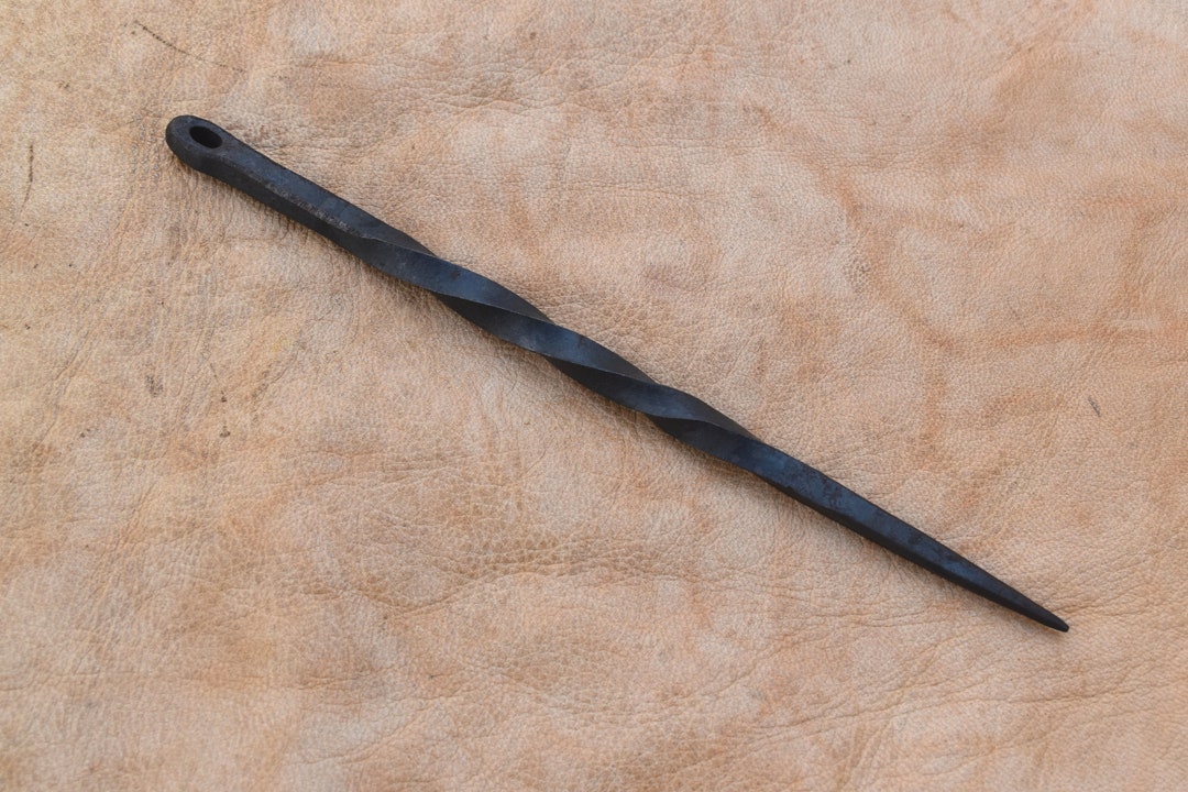 Vintage Iron Handmade Spike Hand Forged Blacksmith Fid Spiral Sailing ...