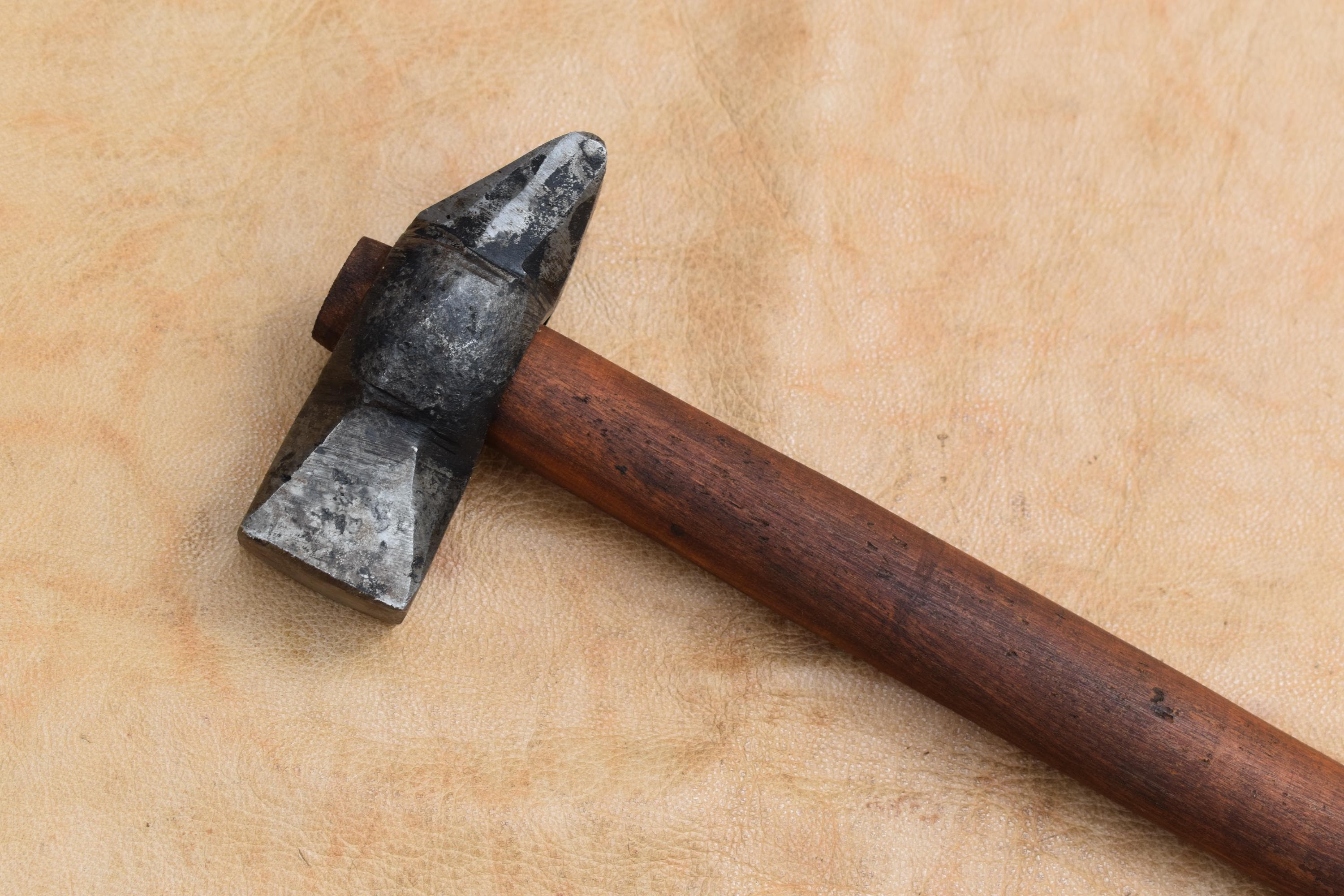 Blacksmith Hammer Iron Handmade Wood Working Square Head Tinsmith ...